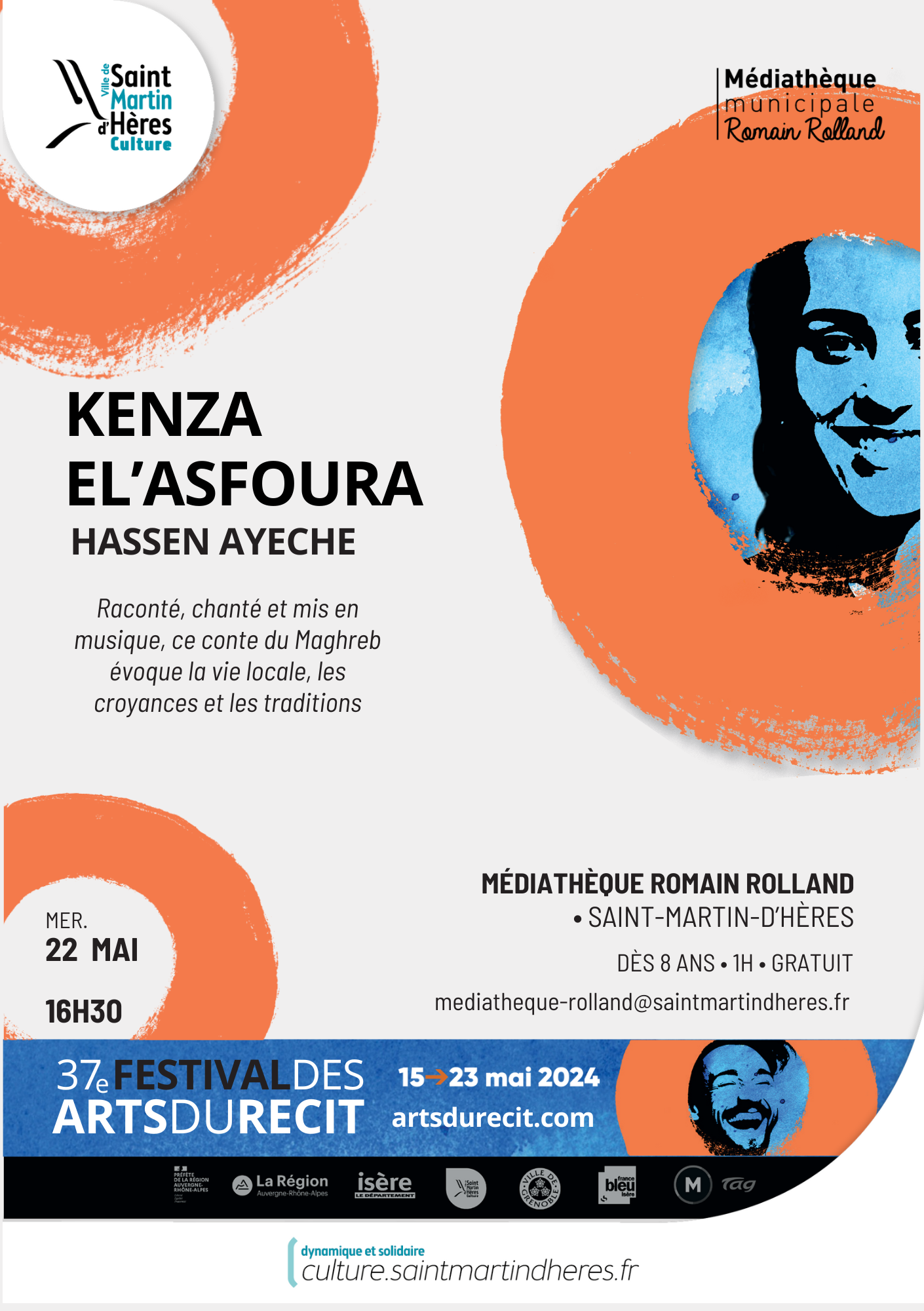 [Festival Arts du Récit] KENZA EL’ASFOURA – Hassen Ayeche > Médiathèque ...